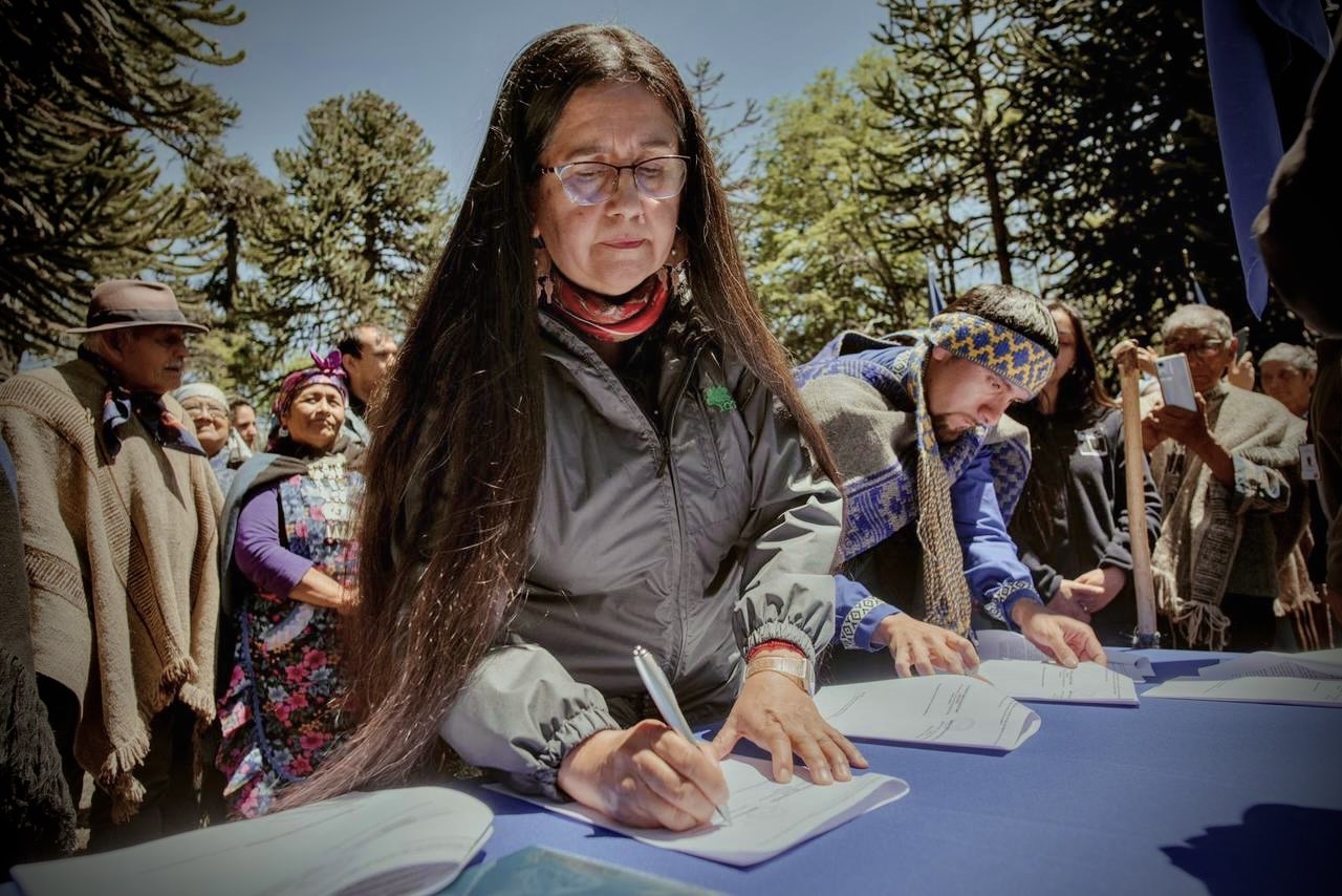 Historic Co-Governance Agreement for Villarrica National Park - ICI